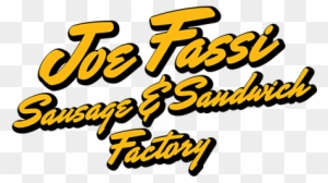 Joe Fassi Sausage & Sandwich Factory Logo - Joe Fassi Sausage ...