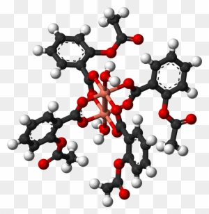 Copper Aspirinate - Molecule - Full Size PNG Clipart Images Download