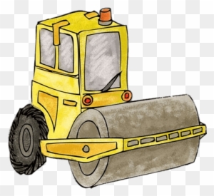Steamroller Drawing - Steamroller Clipart - Free Transparent PNG ...