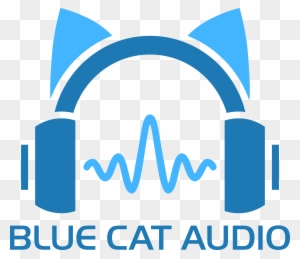 Blue Cat Audio Logo - Free Transparent PNG Clipart Images Download