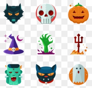 Halloween Vector Art Pack - Halloween Vector Pack - Free Transparent ...