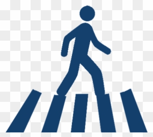 Pedestrian Clip Art - Walking Icon Png - Free Transparent PNG Clipart ...