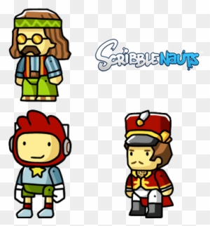 Scribblenauts - Scribblenauts Maxwell And Lily - Free Transparent PNG ...
