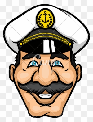 Sea Captain Character - Illustration - Free Transparent PNG Clipart ...