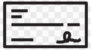 Cheque Icon - Cheque Icon - Free Transparent PNG Clipart Images Download