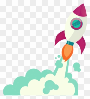 Rocket, Missile, Lift-off, - Cartoon Spaceship Rocket Png - Free ...