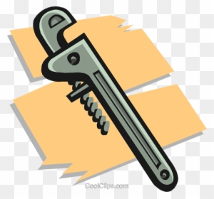 Pipe Wrench Royalty Free Vector Clip Art Illustration - Recherchieren ...