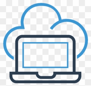 Office 365 / Azure Deployment - Laptop Cloud Icon - Free Transparent ...