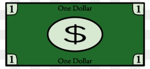 One Dollar Bill, 1, Single - Sign - Free Transparent PNG Clipart Images ...