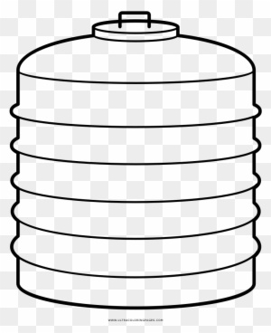 Elevated Water Tank Illustration Transparent Png - Tanque De Agua ...