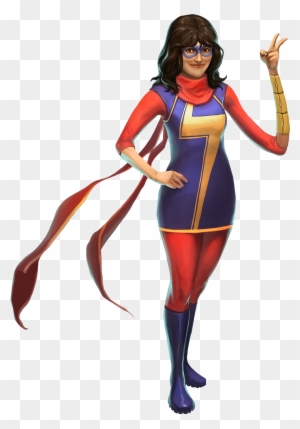 Kamala Khan By Beabi-chan - Miss Marvel Kamala Khan - Free Transparent ...