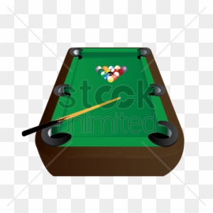 Billiard Table Pool Billiards Clip Art Cartoon Vector - Pool Table Clip ...