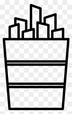 French Fries Box Vector - Icon - Free Transparent PNG Clipart Images ...