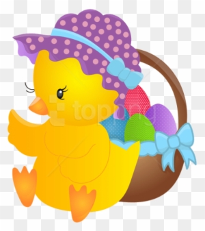Free Png Download Cute Easter Chicken Png Images Background - Easter ...