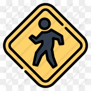 Crosswalk Free Icon - Traffic Sign - Free Transparent PNG Clipart ...
