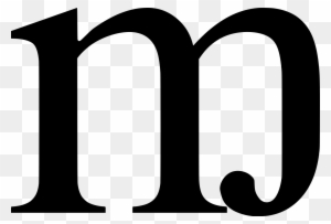 Latin Small Letter M With Inwards Hook Svg Throughout - Latin Small ...