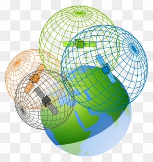 2d Trilateration Gps - Free Transparent PNG Clipart Images Download