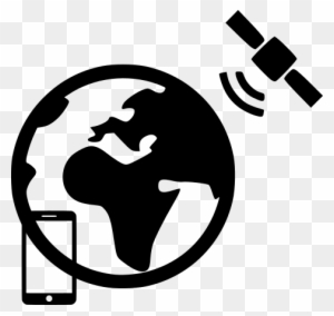 Track With Smartphone Or Professional Tracker - Earth Png Icon - Free ...