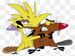Beaver Clipart Angry Beaver - Angry Beavers Coloring Pages - Free ...