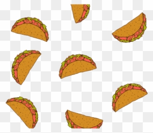 Taco Clipart Transparent Background - It's Raining Tacos Background ...