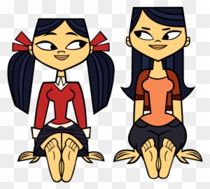 Total Drama Sky Feet - Total Drama Courtney Falling - Free Transparent ...