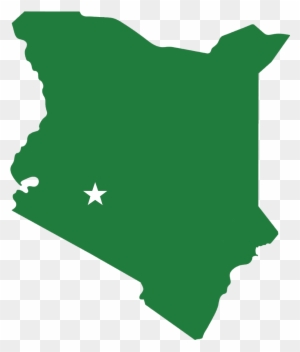 Kenya - Kenya Black Map - Free Transparent PNG Clipart Images Download