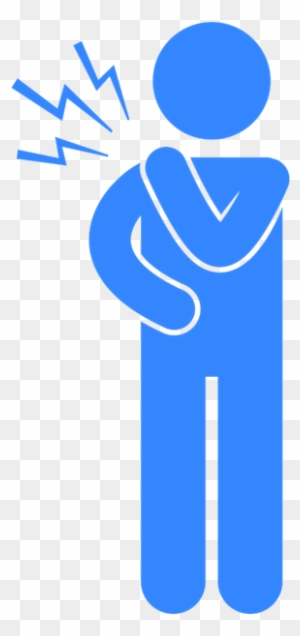 Headache Chest Pain Back Pain Stick Figure Clip Art - Headache Chest ...