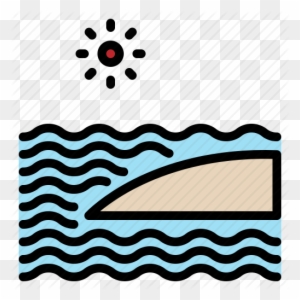 Sand Clipart Wave - Wave Of Beach Icon - Free Transparent PNG Clipart ...