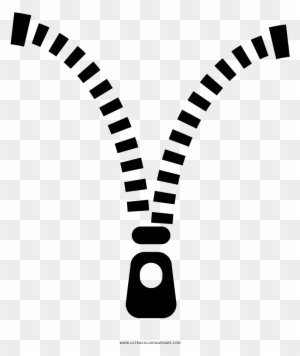 Zipper Coloring Page - Zipper Vector Png - Free Transparent PNG Clipart ...