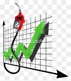 Chart Of Growth Fuel Prices - Illustration - Free Transparent PNG ...