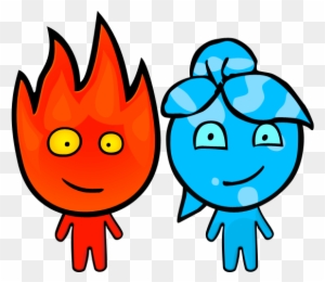 Fireboy And Watergirl - Fire Boy Water Girl - Free Transparent PNG ...