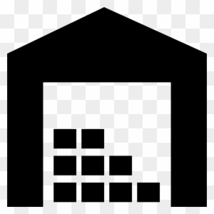 Warehouse, Buildings, Storage Icon - Warehouse Icon Blue - Free ...