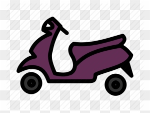 Vehicle Clipart Two Wheeler - Illustration - Free Transparent PNG ...