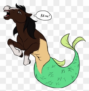 Half Mermaid/ Half Centaur ” I Think I Might Have - Cartoon - Free ...