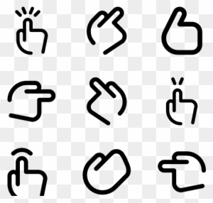 Hands & Gestures - Science Icons Vector Png - Free Transparent PNG ...