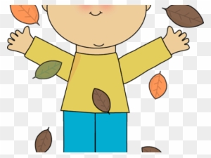 Kids Fall Clip Art