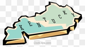 Kentucky State Map Royalty Free Vector Clip Art Illustration - Diagram ...