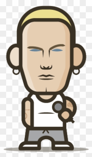 Eminem Clipart Cartoon - Caricature Of Eminem - Free Transparent PNG ...