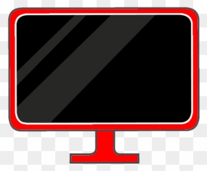 Red Tv Idle - Led-backlit Lcd Display - Free Transparent PNG Clipart ...