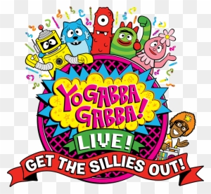 Kids Tv Show Logos - Yo Gabba Gabba Logo - Free Transparent PNG Clipart ...
