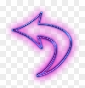 Neon Purple Arrow Clipart - Neon Arrow Sign Png - Free Transparent PNG ...