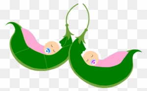 Twin Peas In A Pod Clipart School