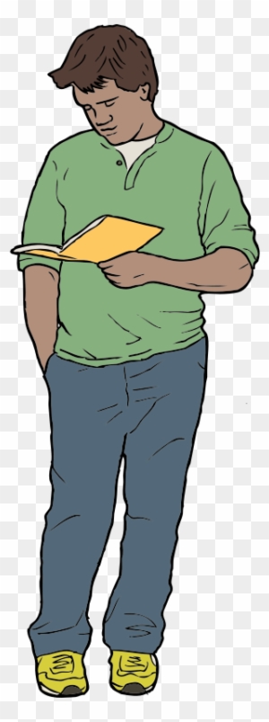 Images Of People Reading - Teenager Clip Art - Free Transparent PNG ...