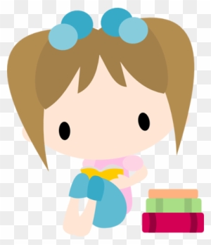 Chibi Girl Reading - Chibi Reading Girl - Free Transparent PNG Clipart ...