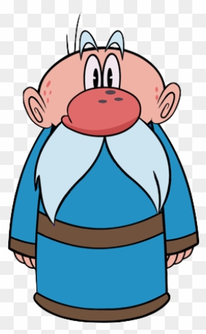 Old Man Oldman - Mighty Magisword Characters - Free Transparent PNG ...