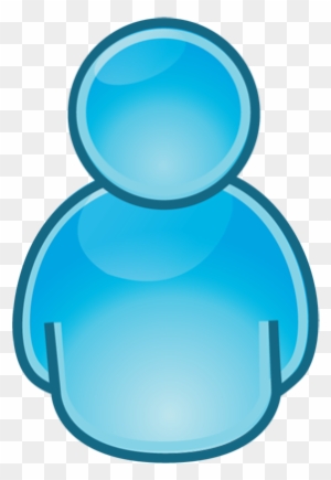 Team Clip Art Blue Person Icon - Person Icon For Powerpoint - Free ...