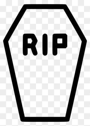 Coffin Casket Rip Death Funeral Comments - Coffin Drawing Easy - Free ...