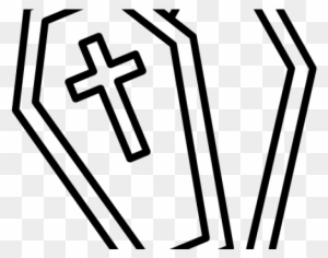 Coffin Clipart Death - Cross - Free Transparent PNG Clipart Images Download