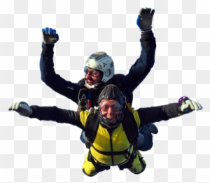 Tandem Parachute Jumpers - Base Jumping - Free Transparent PNG Clipart ...