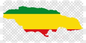 Jamaica Map Rasta Clipart Flag Of Jamaica Rastafari - Red Emoji Png ...